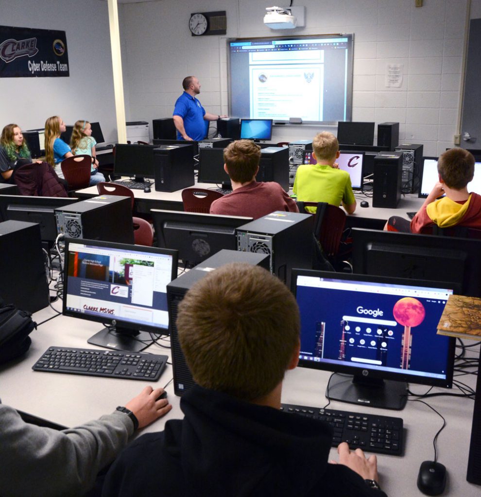 Clarke Student Cyber Warriors Attack Future Opportunities in Tech ...